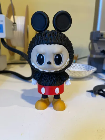 mibubu labubu, Labubu, Mickey Mouse, Mickey, Mibubu, Disney by 从天而降的兔子 ...