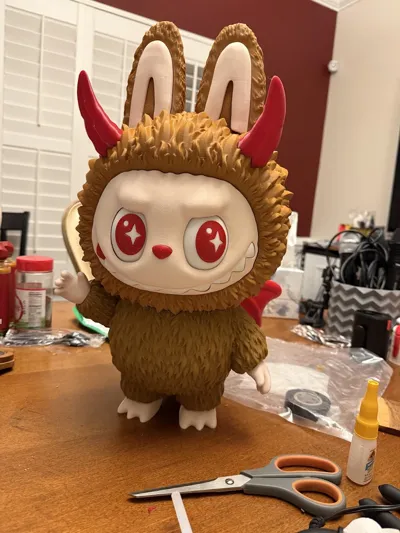 Labubu Archangel (Demon) Rotating Eyes (No AMS Required) by ๖M๖ ...