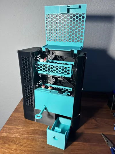 Coin Operated Vending Machine - Free 3D Print Model - MakerWorld