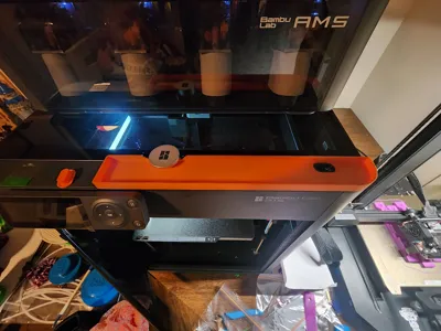 Purge Strip Tray for Bambu P1S & P1P by KobaRiley - MakerWorld