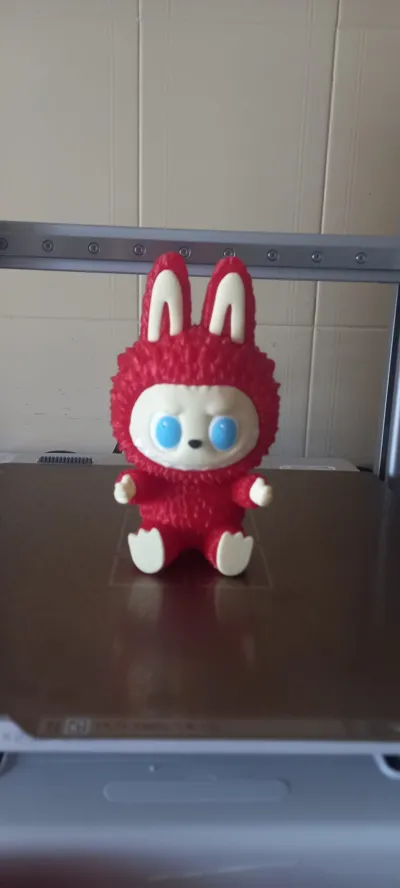 Labubu Sitting Party - Rotating Eyes (No AMS required) - Free 3D Print ...