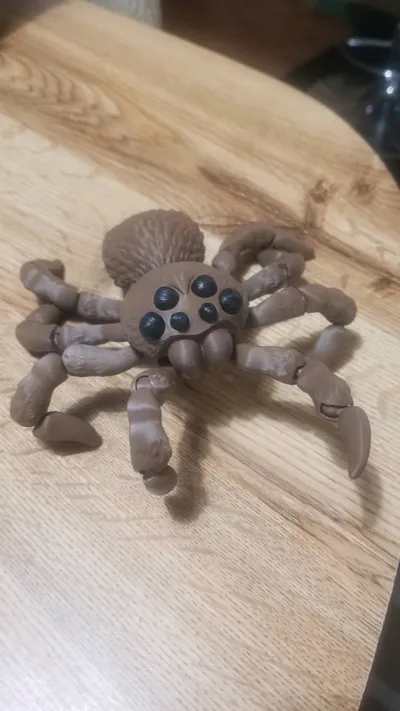 Articulated Tarantula - Free 3D Print Model - MakerWorld