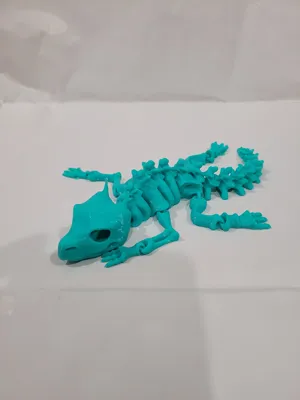 Articulated Skeleton Lizard by 3D design MakerWorld: Download Free 3D ...