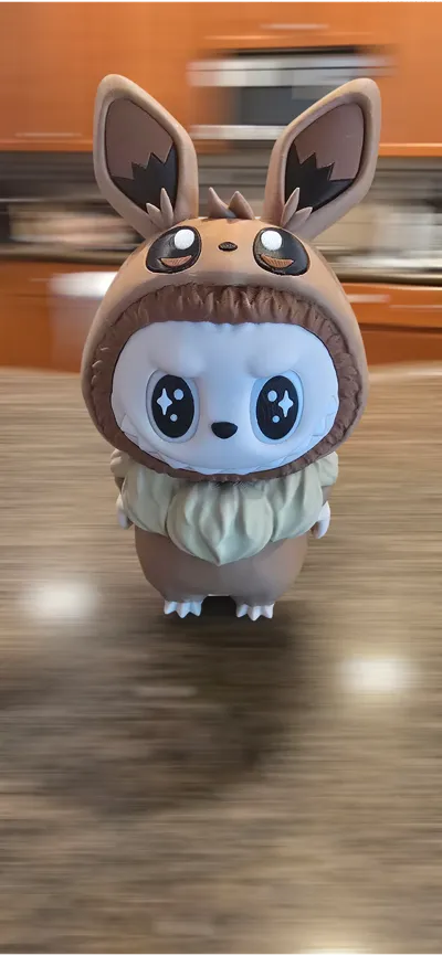 Multi-part Eevee Labubu (No AMS required) by dundun MakerWorld ...