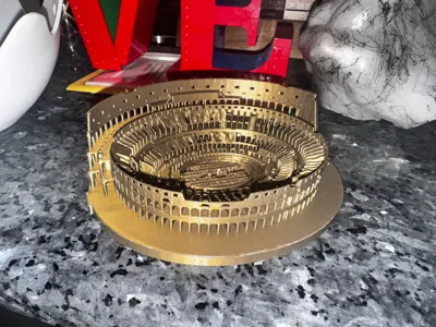 Roman Colosseum - Free 3D Print Model - MakerWorld