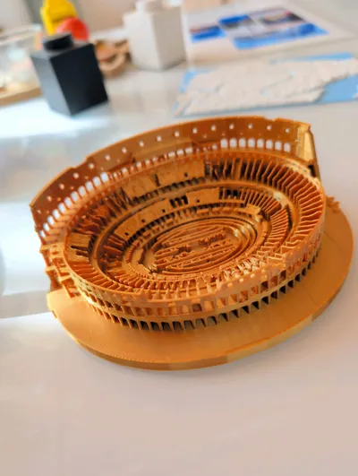 Roman Colosseum - Free 3D Print Model - MakerWorld