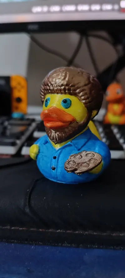 Bob "Rubber Ducky" Ross - Free 3D Print Model - MakerWorld