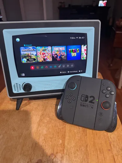 RetroVision: Vintage TV Meets Arcade -For Switch 2 by Nothing ...