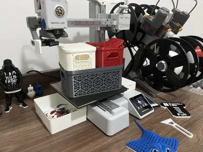 Stackable Baskets - Free 3D Print Model - MakerWorld