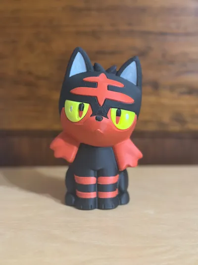 Litten Multicolor Modular Print (No AMS Required) by xie MakerWorld ...