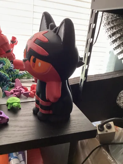 Litten Multicolor Modular Print (No AMS Required) by xie MakerWorld ...