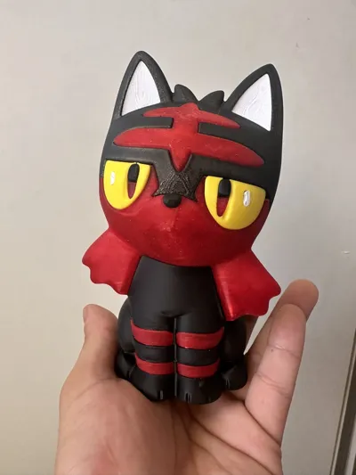 Litten Multicolor Modular Print (No AMS Required) by xie MakerWorld ...