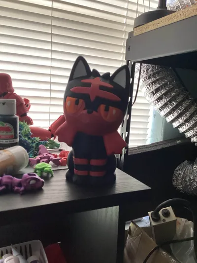 Litten Multicolor Modular Print (No AMS Required) by xie MakerWorld ...