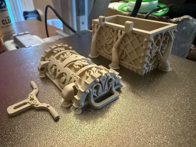 Fantasy Chest - Free 3D Print Model - MakerWorld