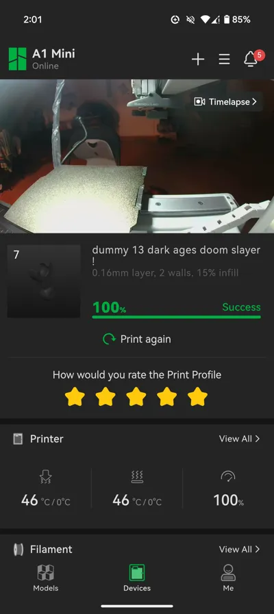 dummy 13 dark ages doom slayer! Remixed by Random Axe11 MakerWorld: Download Free 3D Models