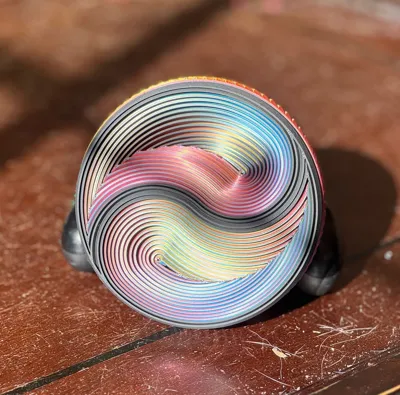 Yin-Yang Concentric Fidget by RJ Design MakerWorld: Download Free 3D Models