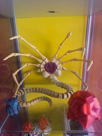 Facehugger Tail (Realistic Version) - Free 3D Print Model - MakerWorld
