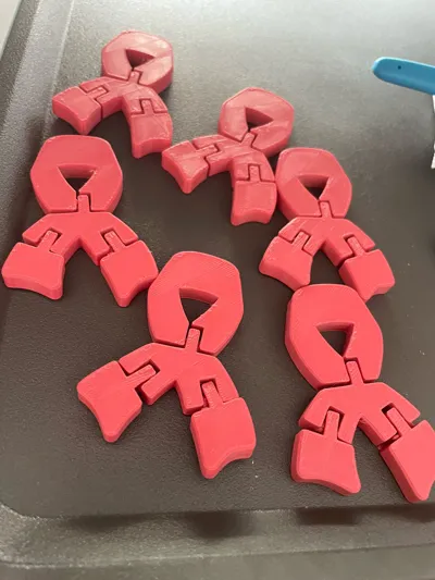 Cancer Awareness Ribbon Fidget by ReaganSmash MakerWorld: Download Free ...