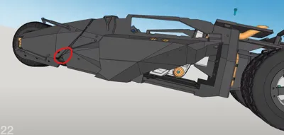 タンブラーバットモービル - Wcad エディション 作成者： Wcad00 MakerWorld：無料3Dモデルをダウンロード