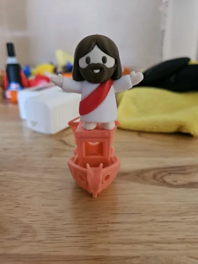 Little Jesus Toy Figure - Free 3D Print Model - MakerWorld