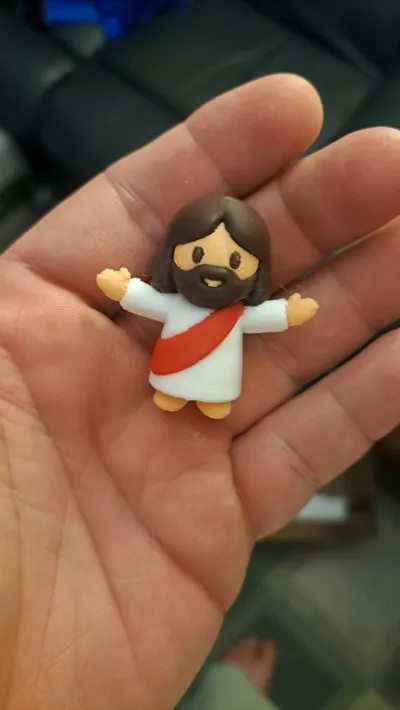 Little Jesus Toy Figure - Free 3D Print Model - MakerWorld