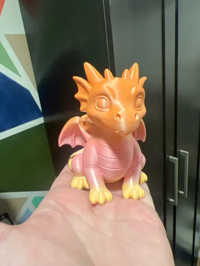 Adorable Dragon Planter Pot by Stigern MakerWorld: Download Free 3D Models