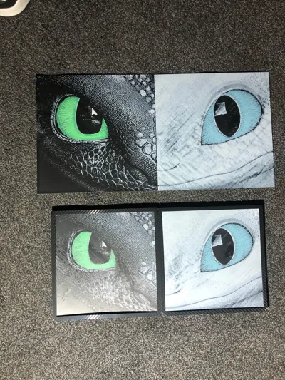 Light Fury Eye by 3djd MakerWorld: Download Free 3D Models