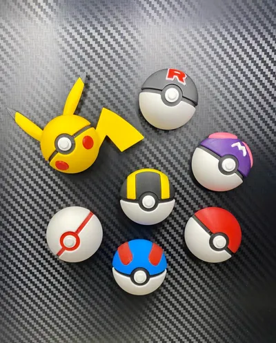 N3D Magnet - Master Ball by N3D MakerWorld: Download Free 3D Models