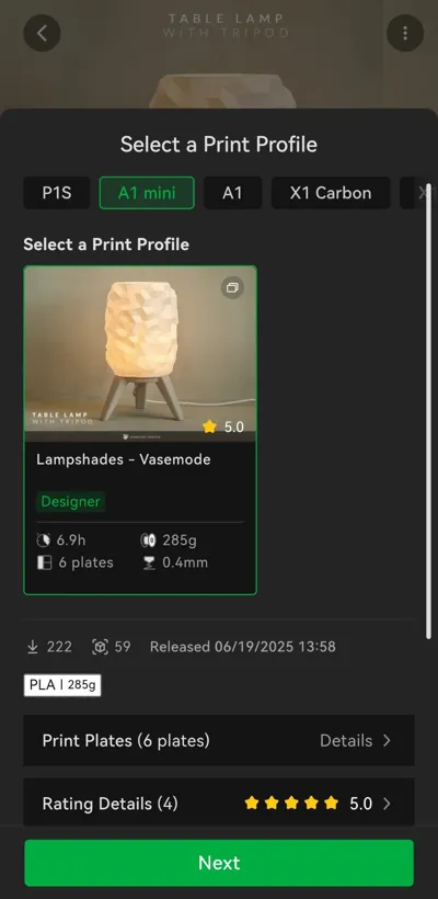 Table Lamp - with Tripod by JANBERRY DESIGN MakerWorld: Download Free 3D Models