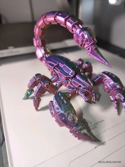 Highly Detailed Robotic Scorpion - Free 3D Print Model - MakerWorld