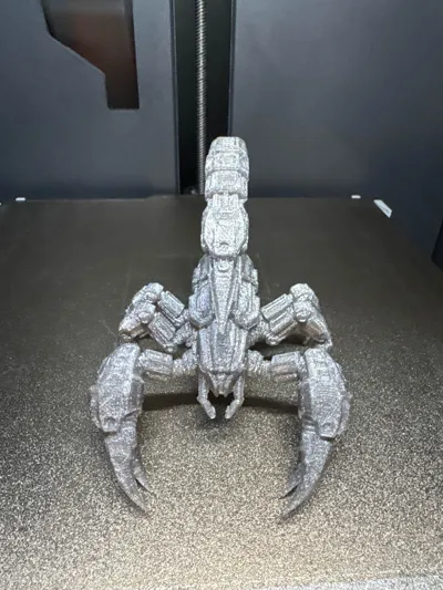 Highly Detailed Robotic Scorpion - Free 3D Print Model - MakerWorld