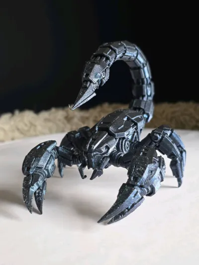 Highly Detailed Robotic Scorpion by Dexter MakerWorld: Download Free 3D ...