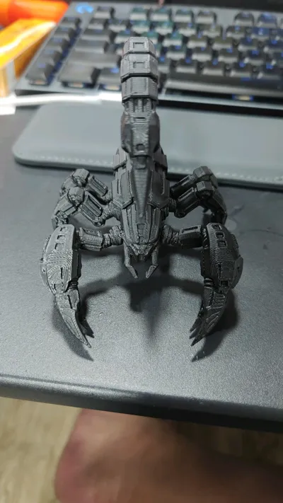 Highly Detailed Robotic Scorpion - Free 3D Print Model - MakerWorld