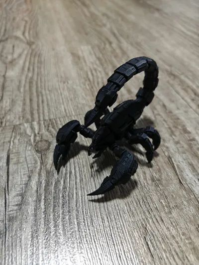 Highly Detailed Robotic Scorpion - Free 3D Print Model - MakerWorld