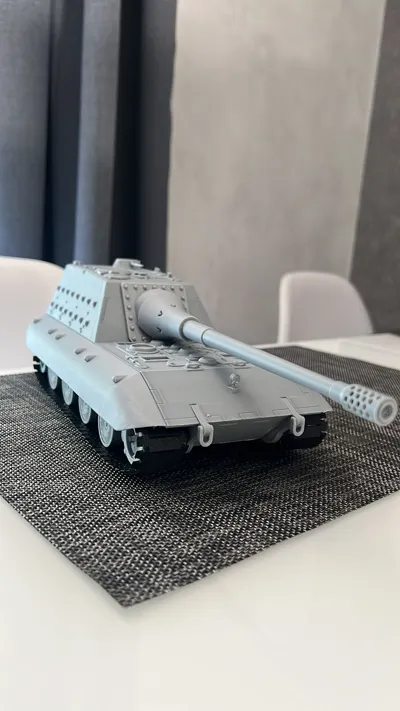 Jagdpanzer E100 Super Heavy Tank Destroyer 1:35 - Free 3D Print Model ...