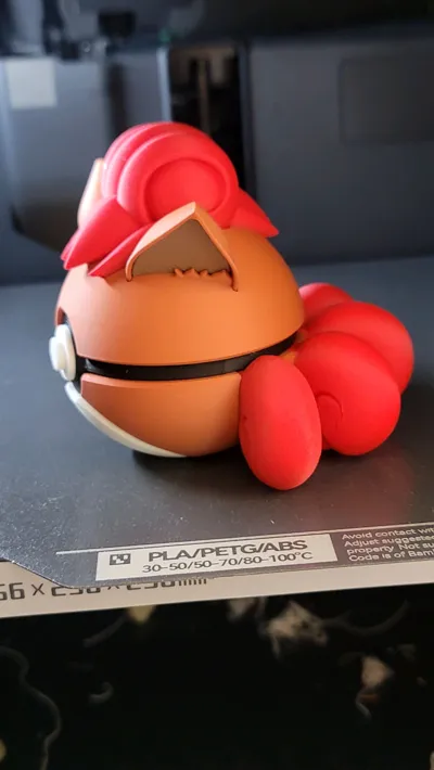 #0037 - Vulpix by N3D MakerWorld: Download Free 3D Models