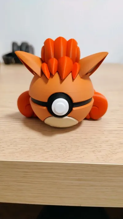 #0037 - Vulpix - Free 3D Print Model - MakerWorld