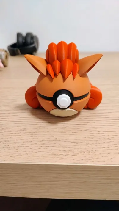 #0037 - Vulpix - Free 3D Print Model - MakerWorld