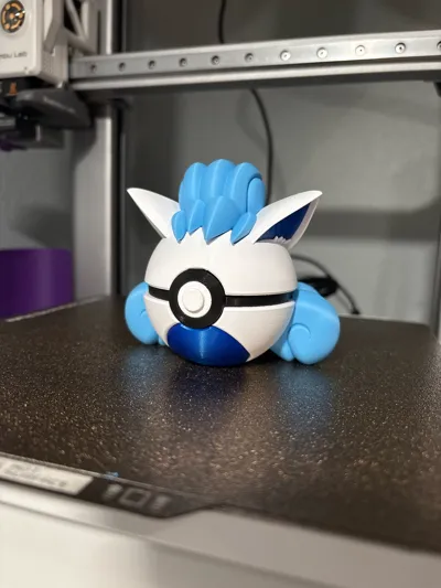 #0037 - Vulpix by N3D MakerWorld: Download Free 3D Models