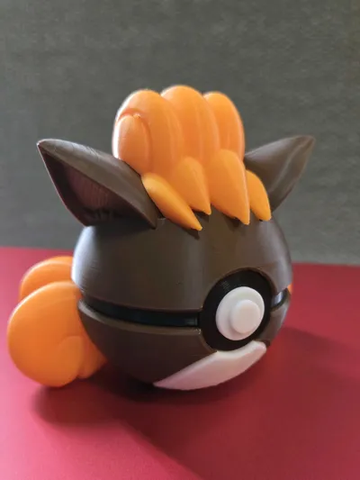 #0037 - Vulpix by N3D MakerWorld: Download Free 3D Models