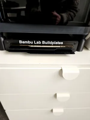 THE BASE P1P X1C X1E P1S Buildplate Storage Tray by Chris1974 - MakerWorld