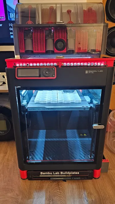 THE BASE P1P X1C X1E P1S Buildplate Storage Tray by Chris1974 - MakerWorld