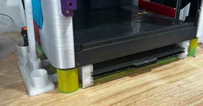 THE BASE P1P X1C X1E P1S Buildplate Storage Tray by Chris1974 - MakerWorld