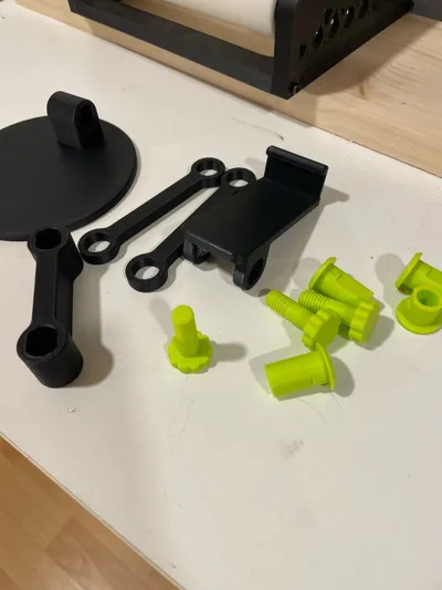 Tilty - Adjustable Phone / Tablet Desktop Stand - Free 3D Print Model - MakerWorld