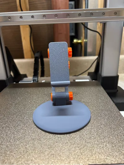 Tilty - Adjustable Phone / Tablet Desktop Stand - Free 3D Print Model - MakerWorld