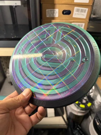 HIGH PERFORMANCE FRISBEE - Free 3D Print Model - MakerWorld