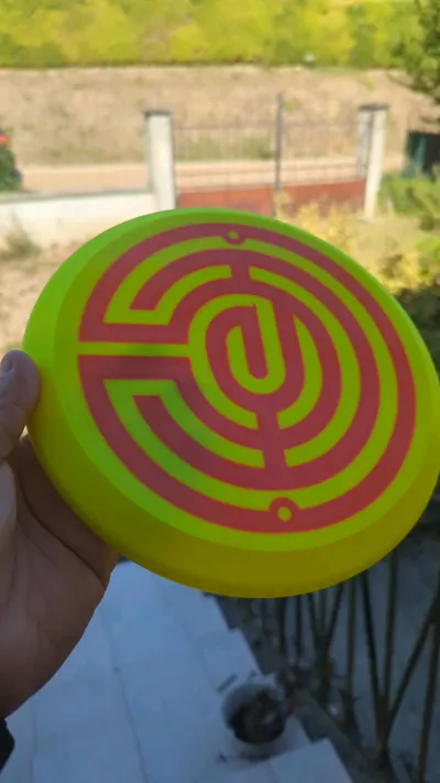 HIGH PERFORMANCE FRISBEE - Free 3D Print Model - MakerWorld