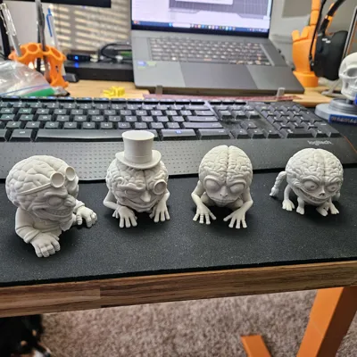 Creepy Brainy Collection by Stigern MakerWorld: Download Free 3D Models