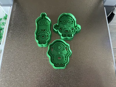 Minions cookie cutter by SamActivity MakerWorld: Download Free 3D Models