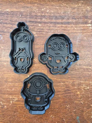Minions cookie cutter by SamActivity MakerWorld: Download Free 3D Models